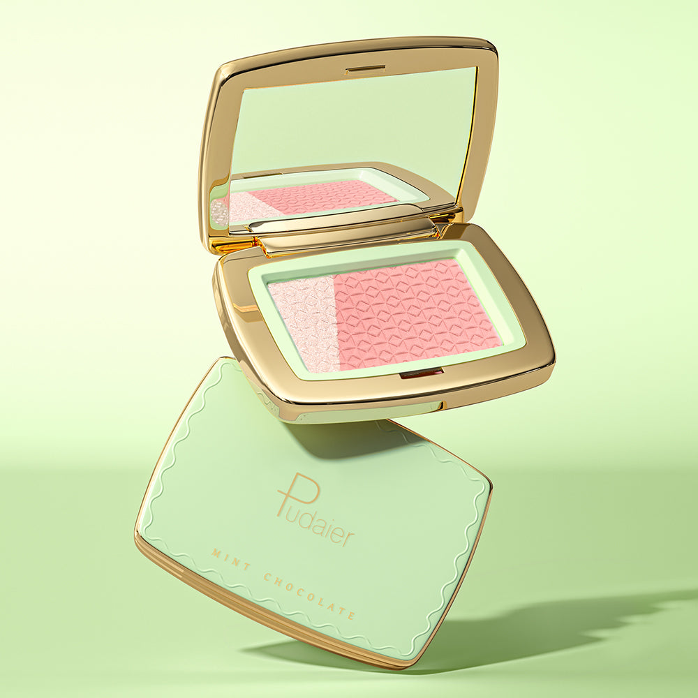 Highlighter & Blush Duo – Pudaier Cosmetics