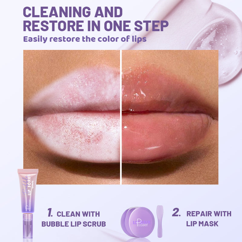 Lip exfoliate and nourish set – Pudaier Cosmetics