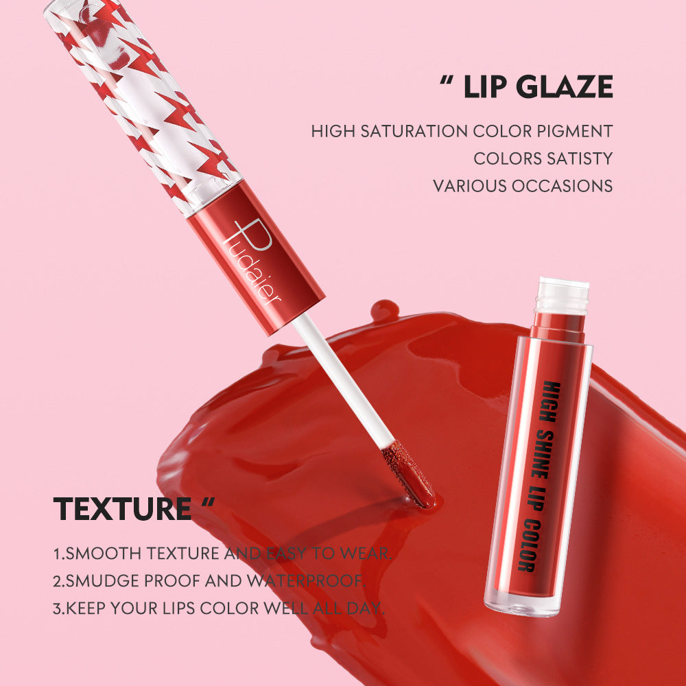 HIGH SHINE LIP COLOR | High-shine, long-lasting lip gloss – Pudaier ...