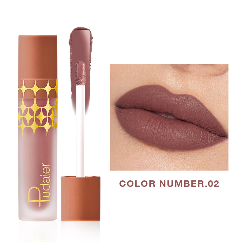 Matte Liquid Lipstick 24 Shades – Pudaier Cosmetics